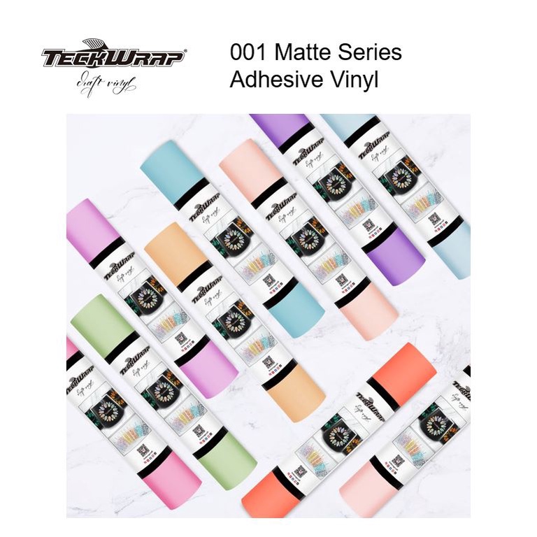 Teckwrap Craft 001Matte Series Adhesive Vinyl | Shopee Singapore