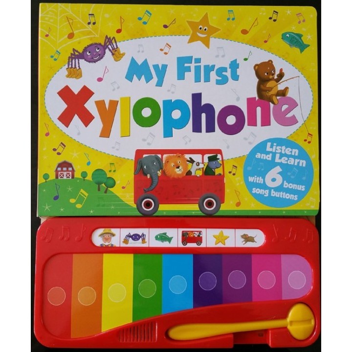 My First Xylophone (Sound Book with working Xylophone) | Shopee Singapore