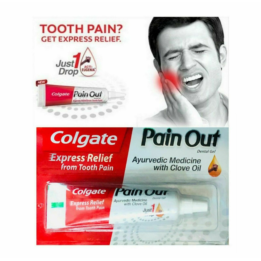 Colgate Pain Out 10g.colgate Cleats Relief Gel 10g | Shopee Singapore