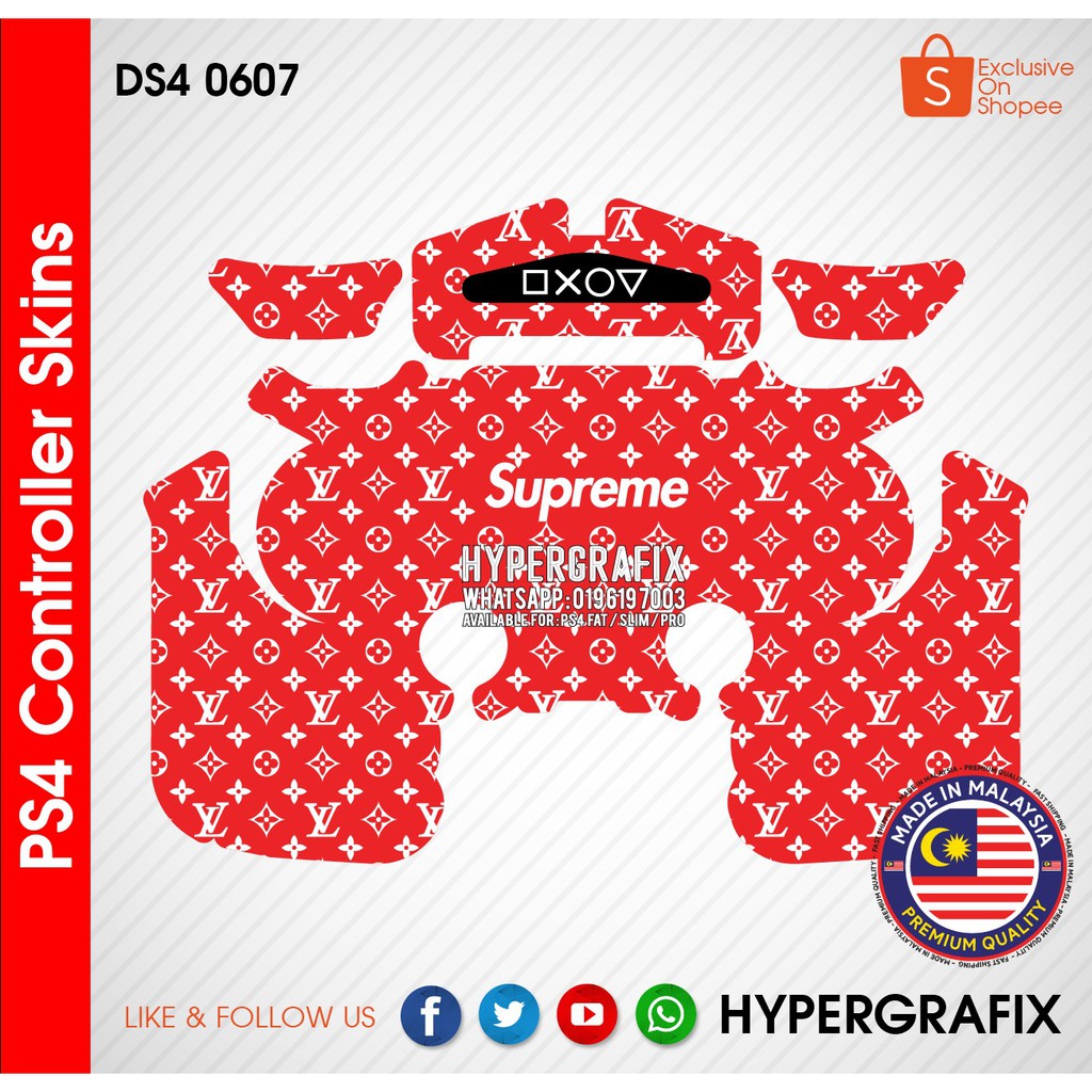 PS4 Controller DS4 SKIN (0607) | Shopee Singapore