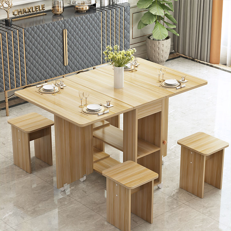 zuishangb.sg Folding dining table household small-sized movable ...