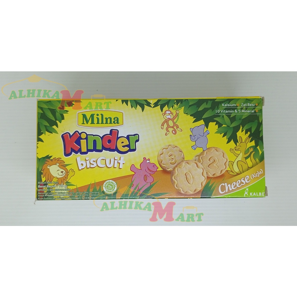 Milna Kinder Biscuit Cheese Net 110gr | Shopee Singapore