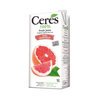 Ceres 100% Fruit Juice Ruby Grapefruit 1L | Shopee Singapore