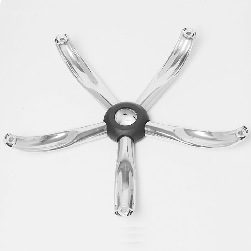 Swivel chair accessories thickened chair leg chassis electroplating ...
