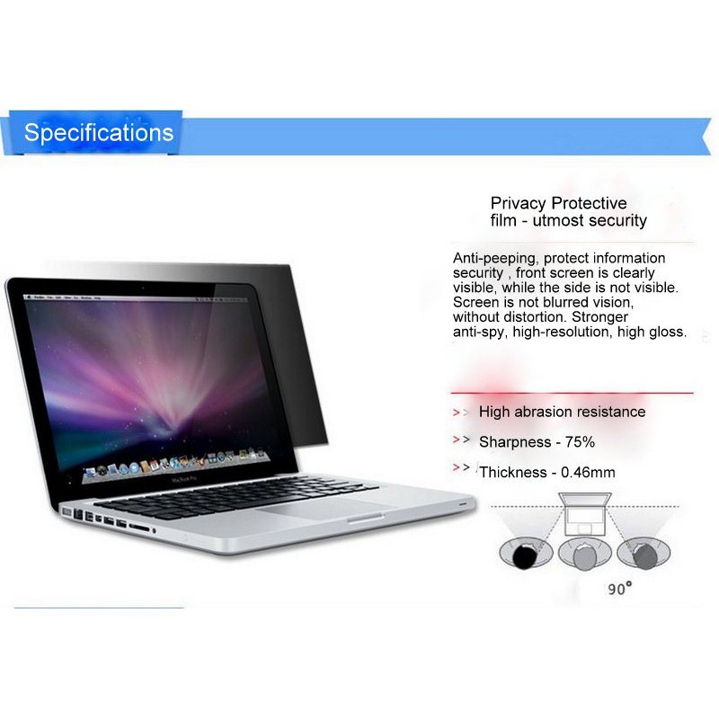 Privacy Screen Filter/ Screen Protector for Laptop/ Notebook / Monitor ...