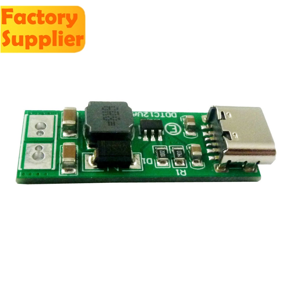 Pcbfun 9W Type-C USB DC-DC 5V to 6V 9V 12V 15V 24V Boost Step-up Power ...