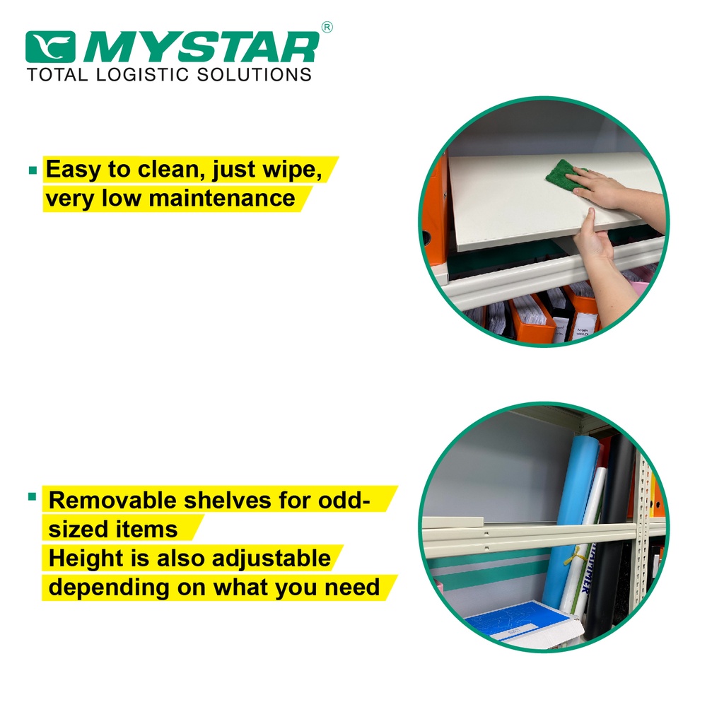 Original MYSTAR Boltless Rack for Bomb Shelter and Storeroom (Removable ...