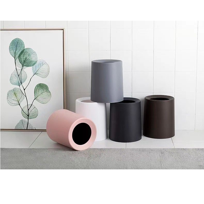 12L Nordic Trash Bin Kitchen Dustbin Rubbish Bin Home Room Trash Bin ...