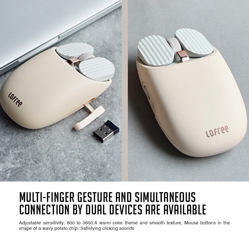 LOFREE Maus 2.4G Wireless & Bluetooth Mouse | 1Year Local Warranty ...