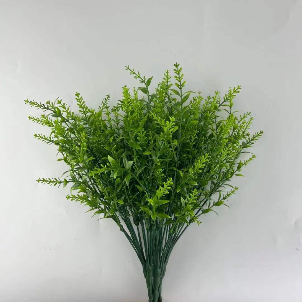Dualswish Simulated Artificial Green Plant Simulated Flower Plastic ...