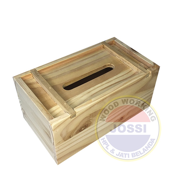 KAYU Minimalist Wooden Tissue Box Long Tissue Box Dutch Teak Wood Model ...