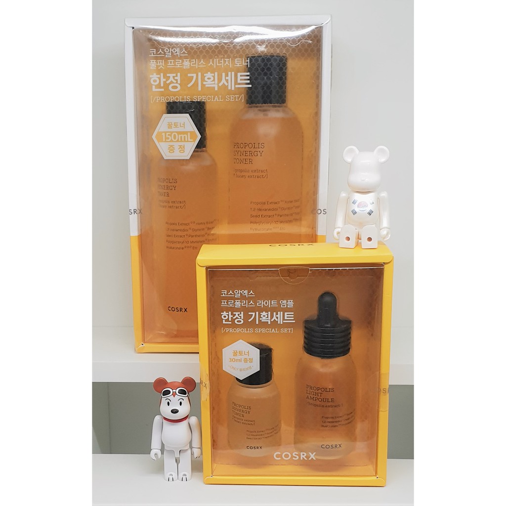 [COSRX] Full Fit Propolis Line Synergy Toner Set (280ml+150ml) / Light ...