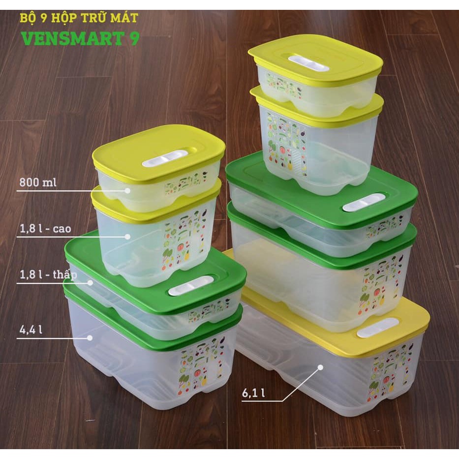 Tupperware - Retail of vensmart cool storage boxes with breathing ...