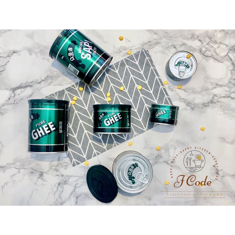 Qbb Pure Ghee Minyak Sapi 800g 400g 150g Anhydrous Cream Ghee | Shopee ...