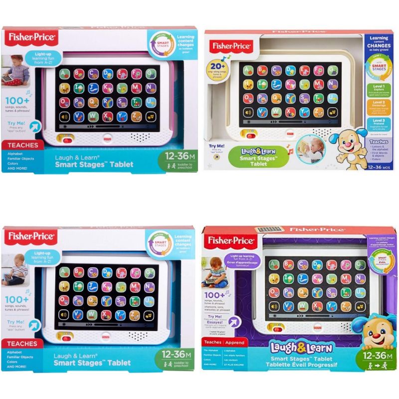 Fisher Price Laugh and Learn Smart Stages Tablet MATTEL | Shopee Singapore