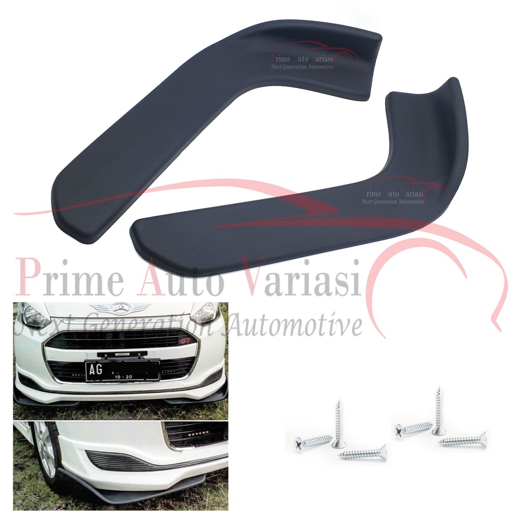 Winglet Bumper Winglet Diffuser Universal Wide Body Lip Bumper | Shopee ...