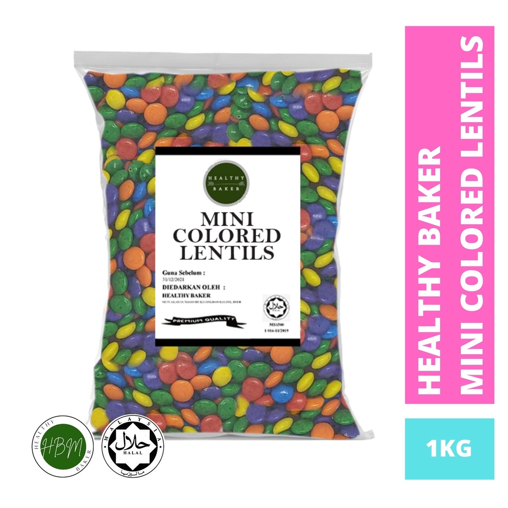 Chocolate Mini Lentils / Smarties / M&M Choco Beans / Rainbow / Nips ...