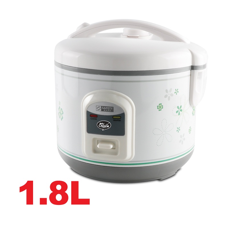 MyChoice Rice Cooker with Steamer 1.2L/1.8L (MC722/MC733) | Shopee ...