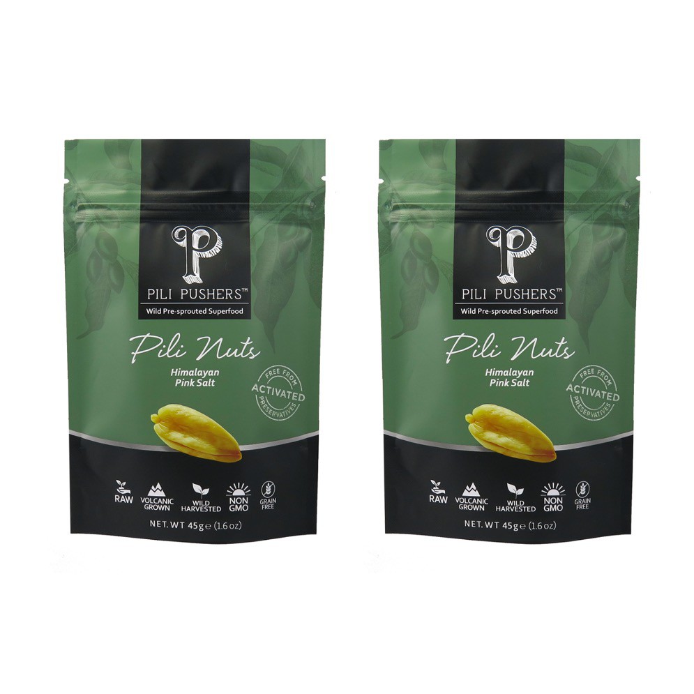 Pili Pushers - Himalayan Pink Salt Pili nuts (sprouted & dehydrated ...