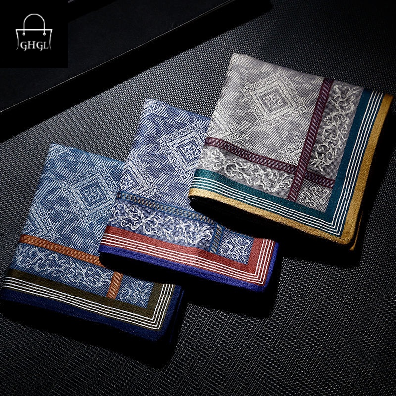 [GHGl] Handkerchief Flowers Grass Elders Can Use Men's Handkerchief ...