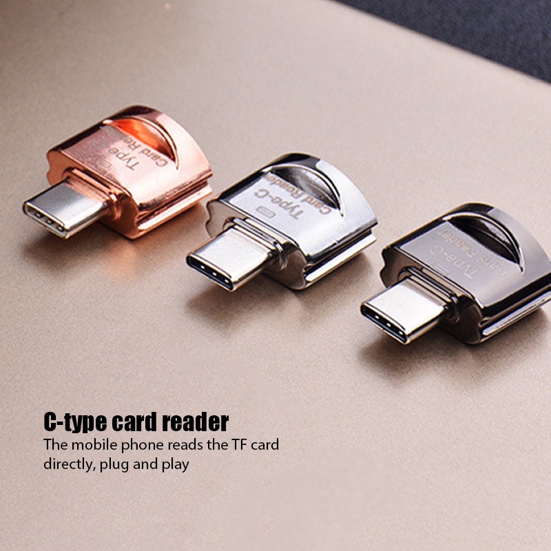 High Speed Card Reader Micro-USB/Type-C Memory Card Reader TF Micro-SD ...