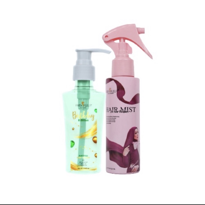 Faith fleur anti-frizz Hair Serum (100ml) & Faith fleur Hair Mist ...