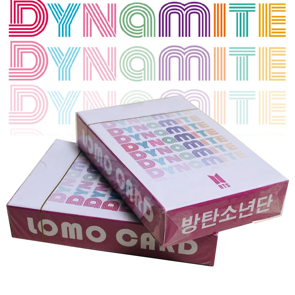 54pcs/box Kpop BTS Dynamite Album Lomo card HD Photo card Postcard ...