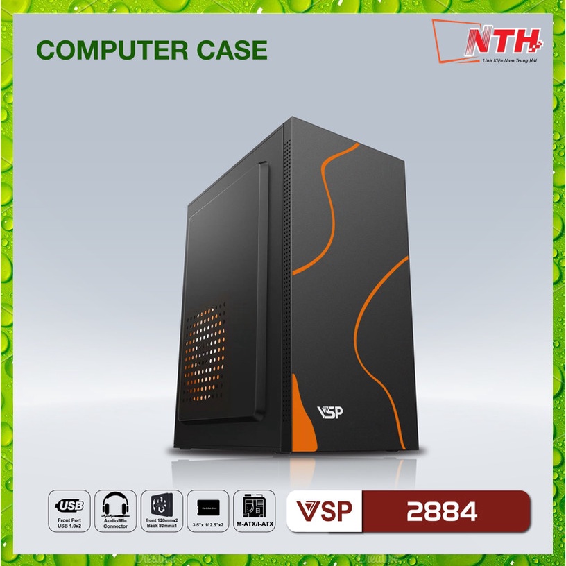 Vsp 2884 Computer Case (mATX Standard) | Shopee Singapore