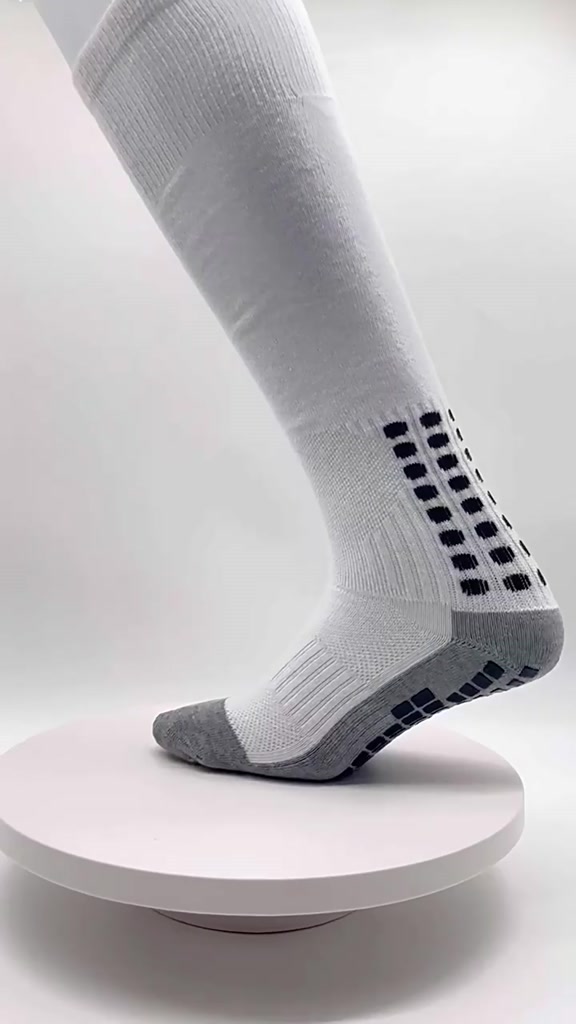 kids thick anti slip football socks long futsal socks tebal bola sepak ...