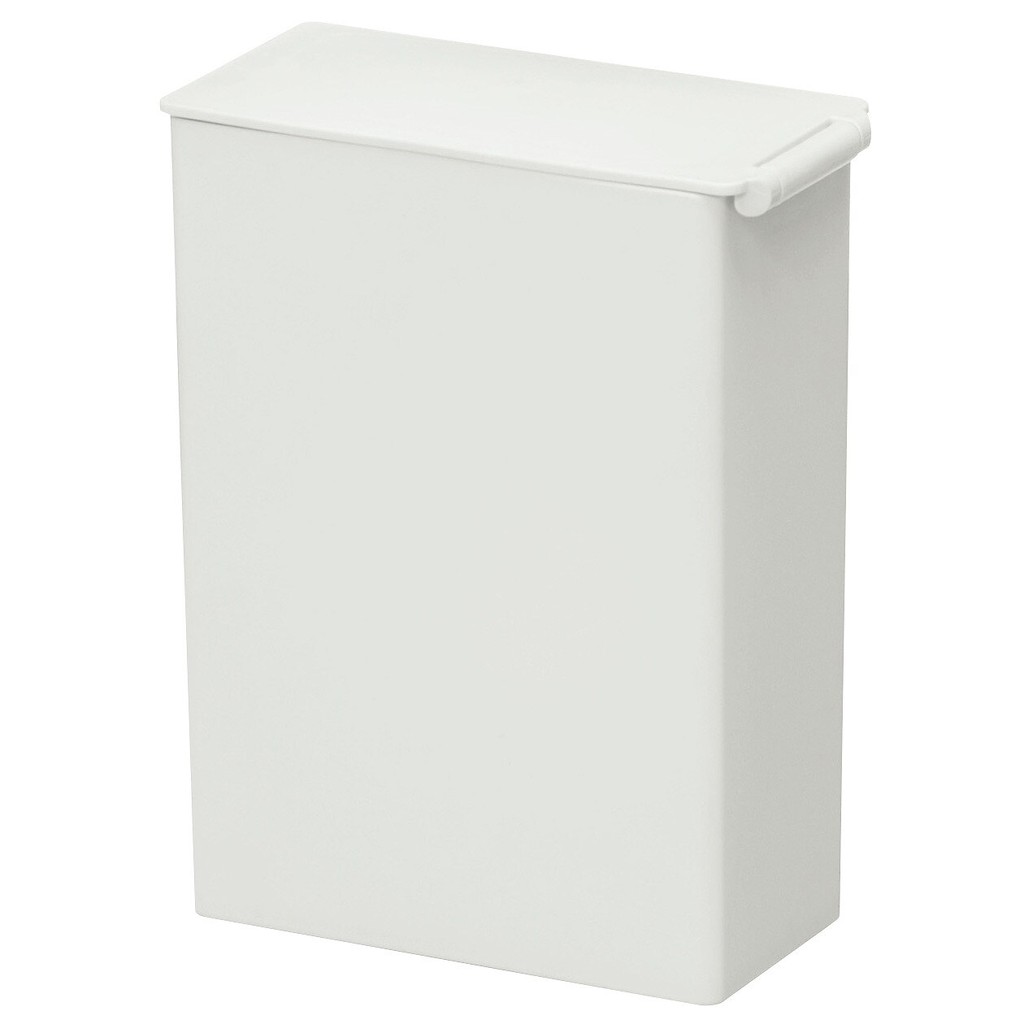 MUJI PP Dust Bin Square W/Bag Stopper | Shopee Singapore