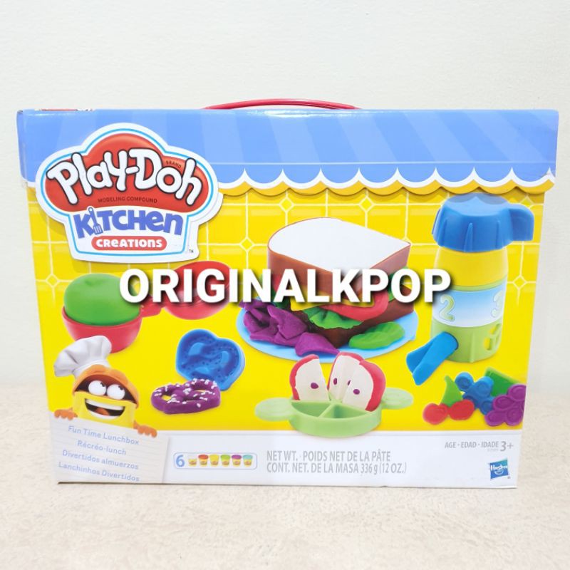 Hasbro playdoh kitchen creation fun time lunch box funtime lunchbox ...