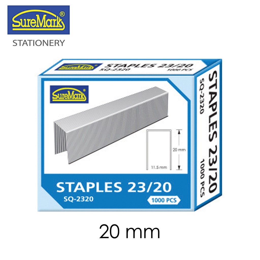 SureMark Heavy Duty Staples (23 Serier) | Shopee Singapore