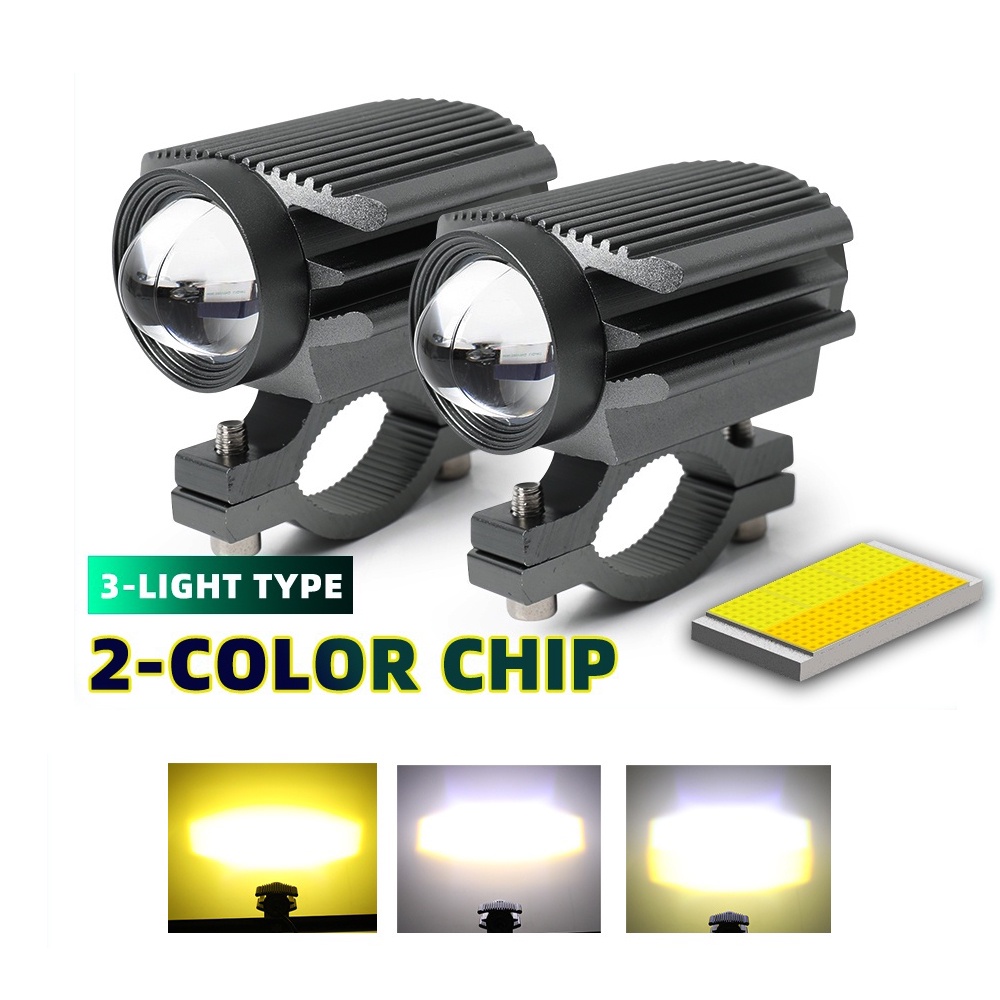 Motorcycle LED Lights Sport Lights 35W 12V 24V CNC Aluminum Alloy IP68 ...