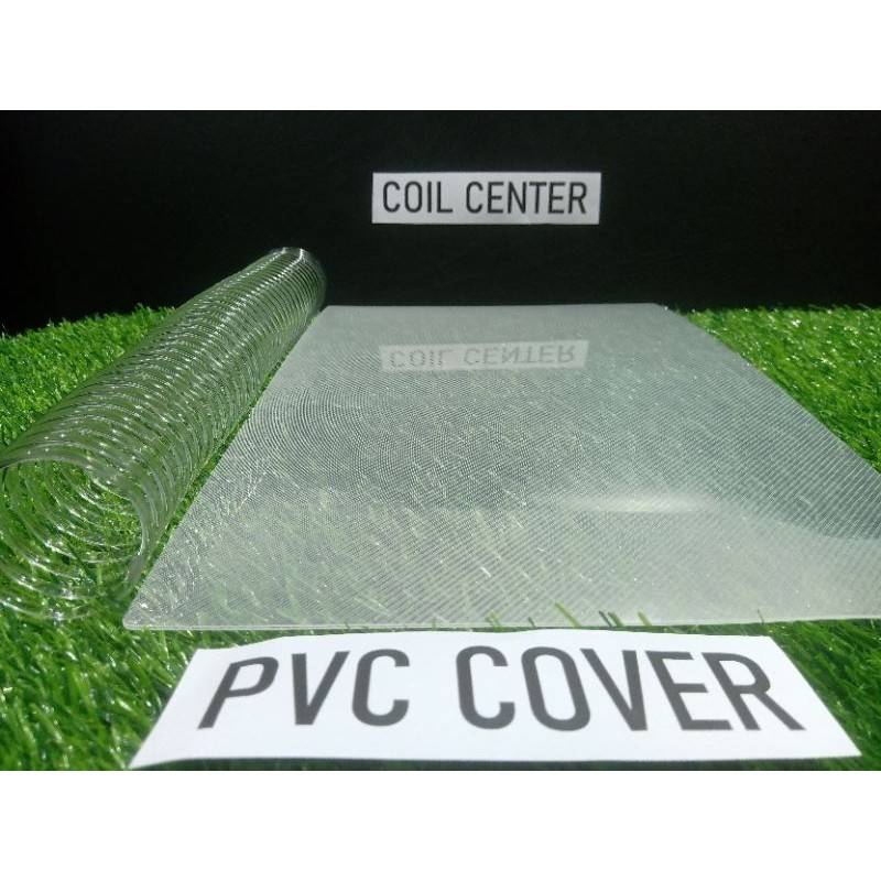 PVC COVER X SPIRAL COIL BINDER SET (coil ring) | Shopee Singapore