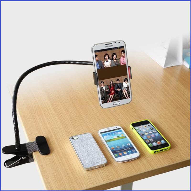 Lazy Man Clip stand Universal Mobile Phone Laptop tablet Holder Stand ...