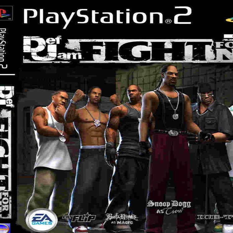 PS2 Game Disc (Quality) (Quick Delivery) Def Jam Fight for NY (USA ...