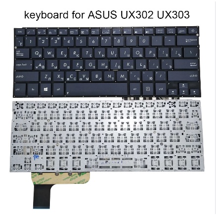 Laptop Keyboard For ASUS UX302 UX302L UX302LA UX302LG keyboard | Shopee ...