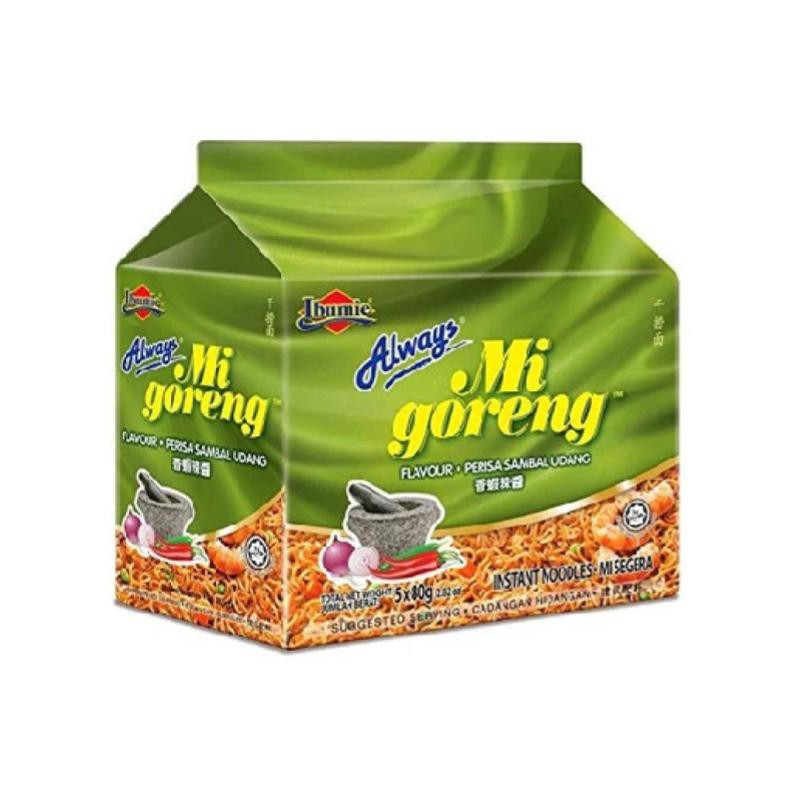 Ibumie Always Mi Goreng Sambal Udang (5'S X 80G) [Malaysia] | Shopee ...