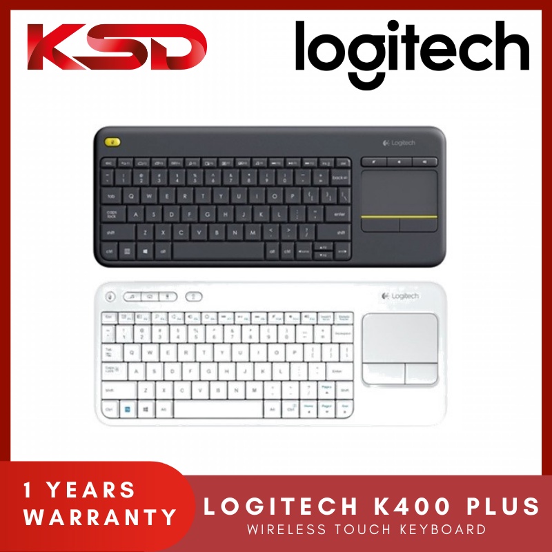 Logitech K400 PLUS Wireless Touch Keyboard | Shopee Singapore