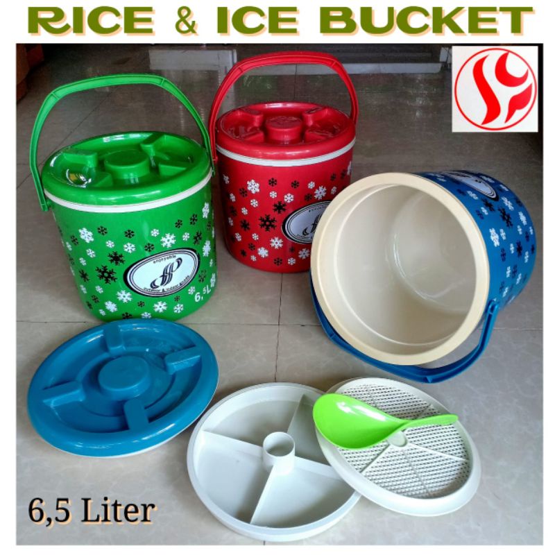 Place RICE RICE Book RB 6.5LTR SCP + Free CENTONG RICE | Shopee Singapore