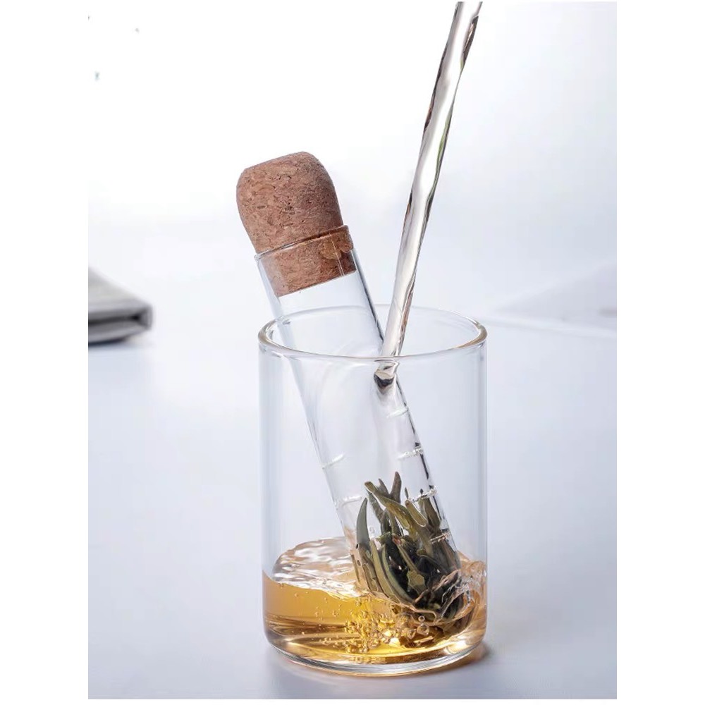 [SG Stock] Tea Infuser Transparent Tube Heat-resistant Tea Maker ...