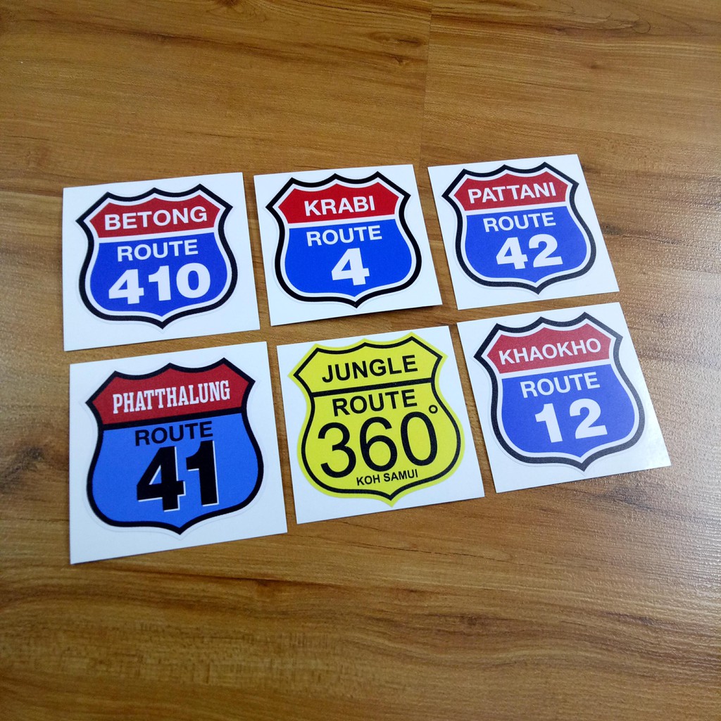 Route Sticker Saiz Besar | Shopee Singapore