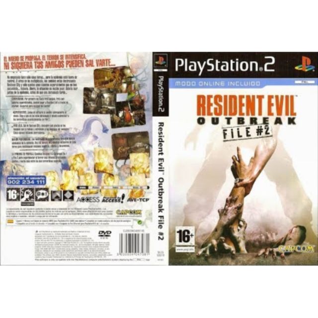 PS2 GAMES COLLECTION (Resident Evil Outbreak: File 2) | Shopee Singapore