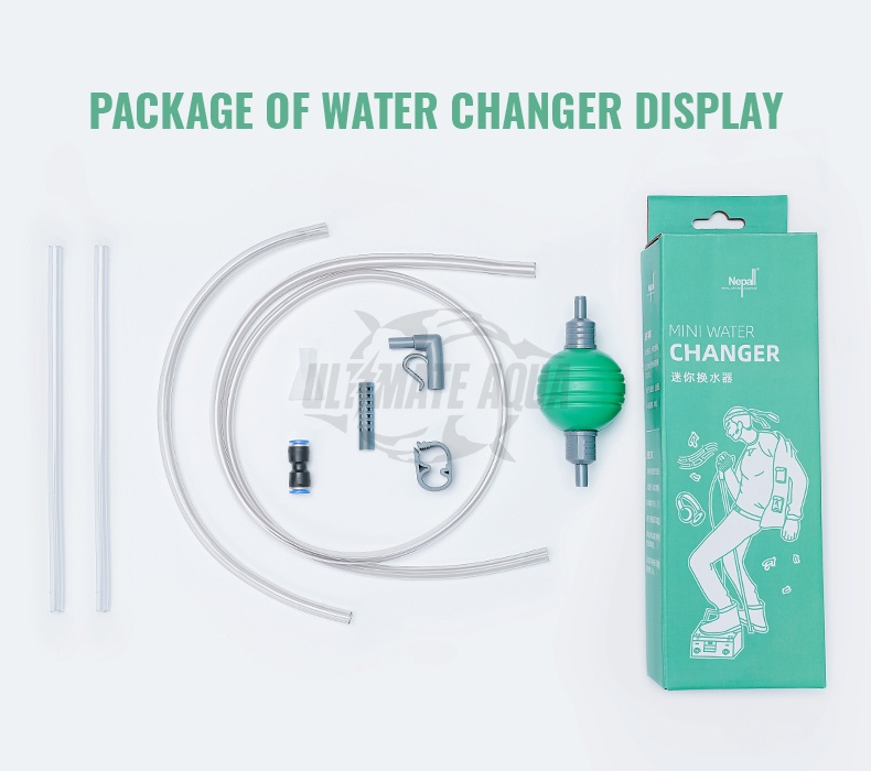 Nepall Aquarium Water Changer, Mini Cleaning Tool With Long Pipe, Handy ...
