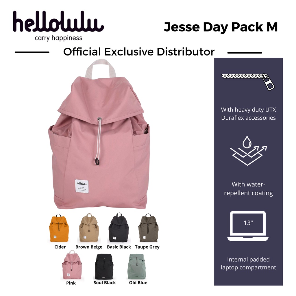 Hellolulu Jesse Day Pack M | Shopee Singapore