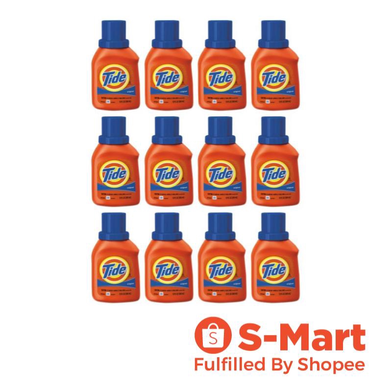 [Bundle of 12] Tide Original Liquid Laundry Detergent 10 Oz | Shopee ...
