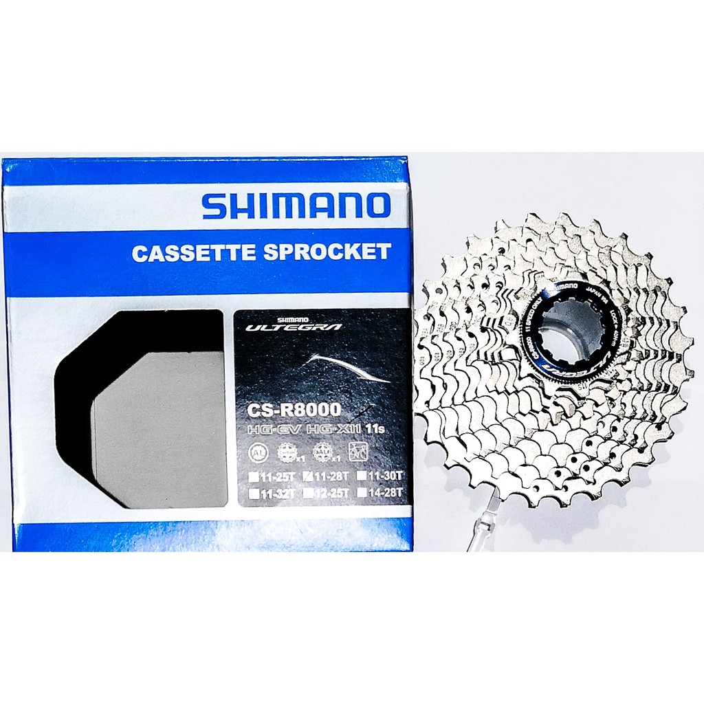 Shimano Ultegra Cassette Sprocket R8000 11 Japan Made (Singapore Local ...