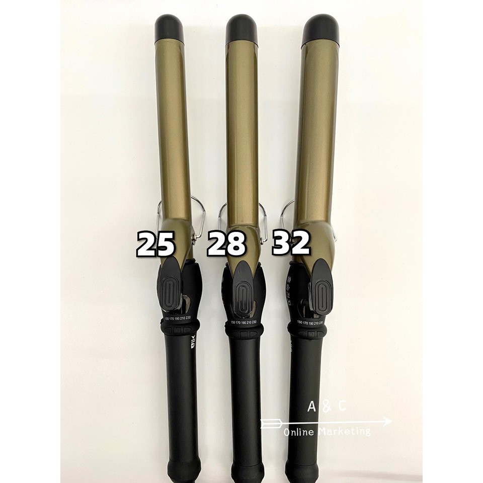 Professional Curling Tong Black / 专业卷发棒 / Kerinting Rambut in | Shopee ...