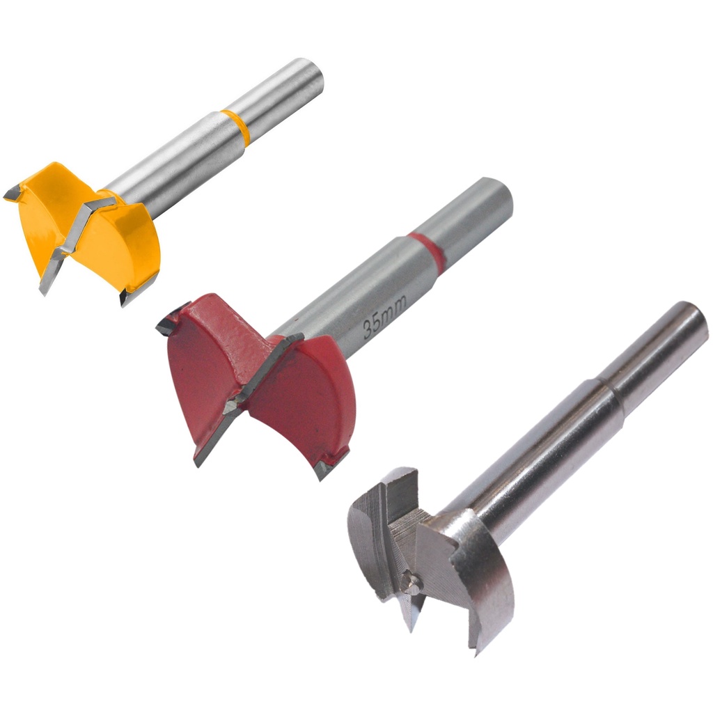 [SG STOCK] FORSTNER BIT HSS Hinge Opener Hole Saw Round Shank Drill ...