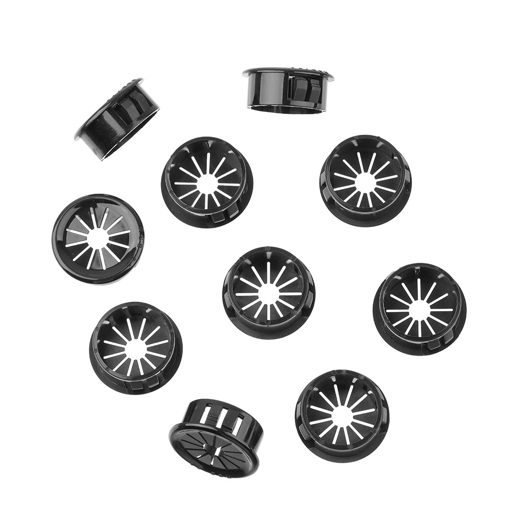 BORAGE 10 Pieces/Set Neat Wire Hole Covers Office Cable Box Computer ...